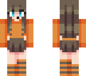 Halloween grl | Minecraft Skin