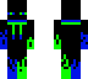 Vibrant Enderman | Minecraft Skin