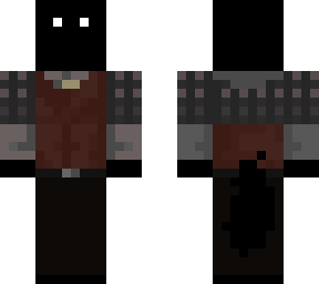 Wolf OC detective normal fit | Minecraft Skin