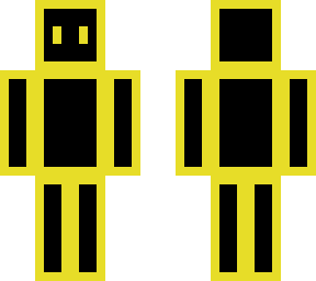 Yellow void | Minecraft Skin
