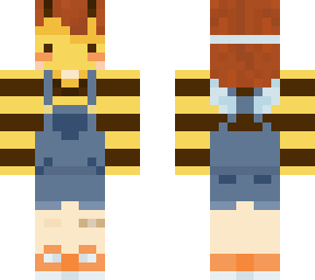 cute bee girl | Minecraft Skins