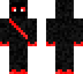 black red demon | Minecraft Skin