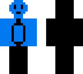 blue man | Minecraft Skin