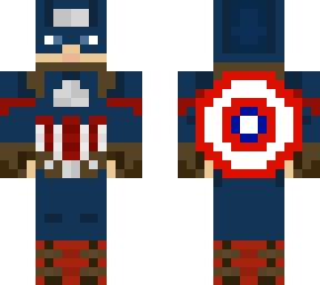 captain america | Minecraft Skins