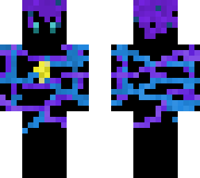 Corrupted Blue Eyes | Minecraft Skin