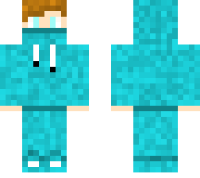 Cyan_Ninja_Hoodie | Minecraft Skin