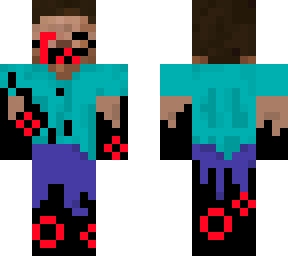 Herobrine Terror | Minecraft Skin