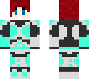 mando without helmet | Minecraft Skin