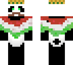 Mexican Panda | Minecraft Skin