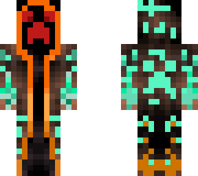 Nether creeper | Minecraft Skin