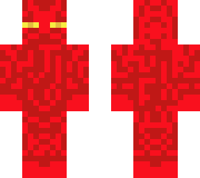 Red enderman | Minecraft Skin