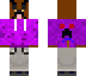 Rubius enojado con el traje roto atras | Minecraft Skin