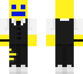 SRreflex white suit | Minecraft Skin
