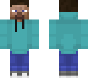 steve in hoodie | Minecraft Skin