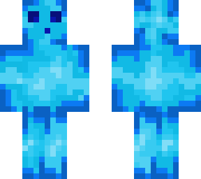 blue slime | Minecraft Skins