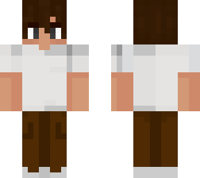 bubs white shirt | Minecraft Skin
