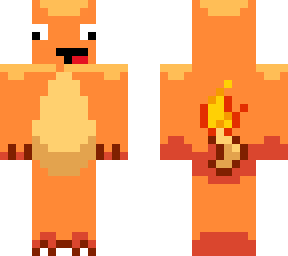 Derpy Charmander | Minecraft Skin