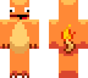 Derpy Charmander | Minecraft Skin