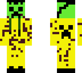 evil creeper | Minecraft Skin
