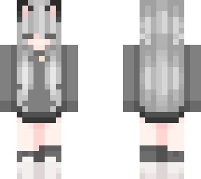 Gray Cat | Minecraft Skin