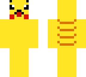 Low quality pikachu | Minecraft Skin