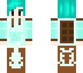 Mint Choco Girl | Minecraft Skin