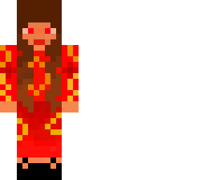 red girl | Minecraft Skin