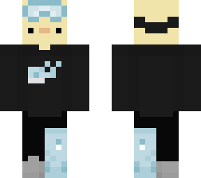 shark duck blue | Minecraft Skin