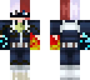 Shoto Todoroki Cat Noir | Minecraft Skin