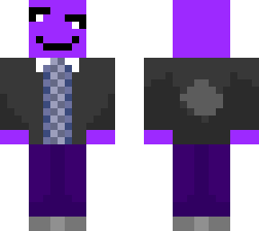 THE PURPLE MAN | Minecraft Skin
