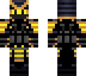 black samurai | Minecraft Skins