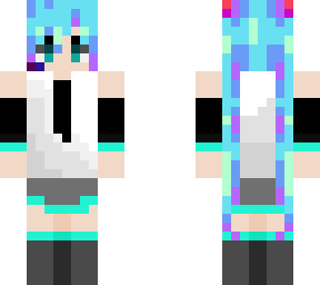 *+Hatsune Miku+* | Minecraft Skin
