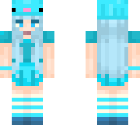 Aqua Minecraft Skins