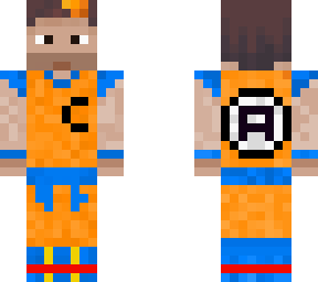 Auron Goku Skin Minecraft | Minecraft Skin
