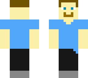 backwards steve | Minecraft Skin