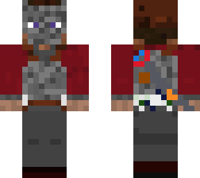 Full metal Ak rust skin orig**** @smallskinnyboy | Minecraft Skin