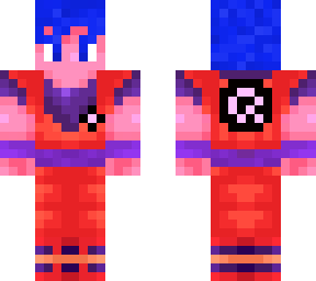 Goku Ssb Evolved Kaioken 10X | Minecraft Skin