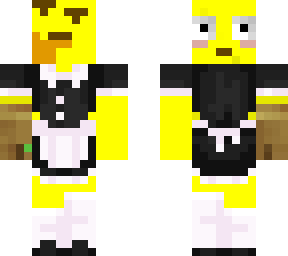 goofy ahh maid | Minecraft Skin