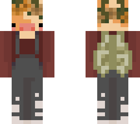 Moobloom moth | Minecraft Skin