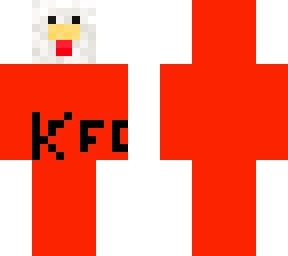 pollo del KFC | Minecraft Skin
