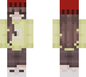 red beanie mizuki | Minecraft Skin