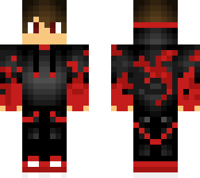 Red Gamer Boy | Minecraft Skin