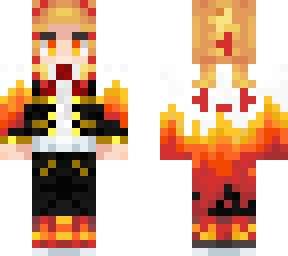 Rengoku Minecraft Skins