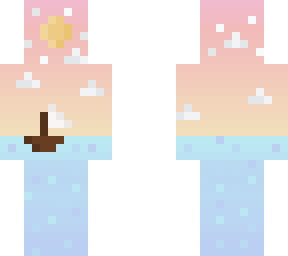 Sunset sail | Minecraft Skin