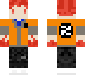 Super Saiyan God OC | Minecraft Skin