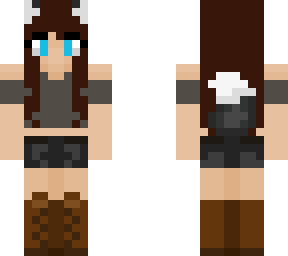 Wolf Girl Minecraft Skins