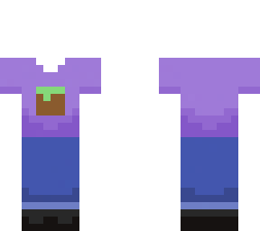 Ari Outfit: Purple Shirt | Minecraft Skin