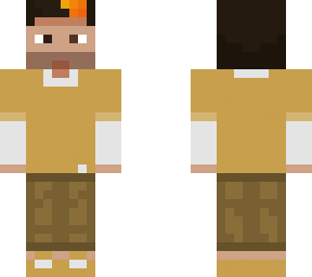 Auron playera amrilla | Minecraft Skin