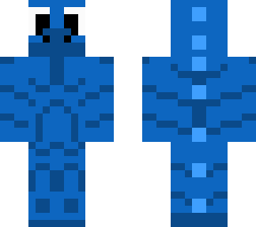 Blue Lizard | Minecraft Skin