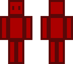Dark Red Slime (Simple) | Minecraft Skin